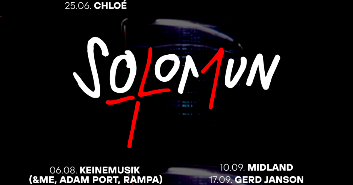 Solomun - News - Mixmag Caribbean